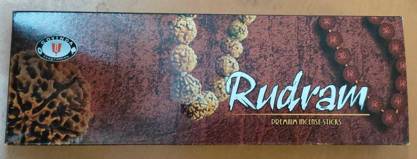 Govinda ISKCON RUDRAM(masala agarbatti)PACK OF 3 RUDRAM Price in India ...