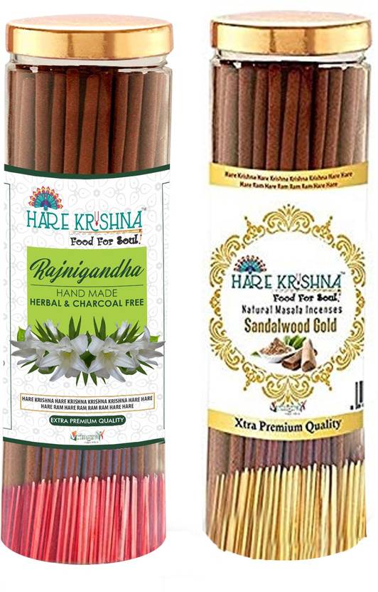 Vringra Rajnigandha Agarbatti Sticks + Sandalwood Incense Sticks ...