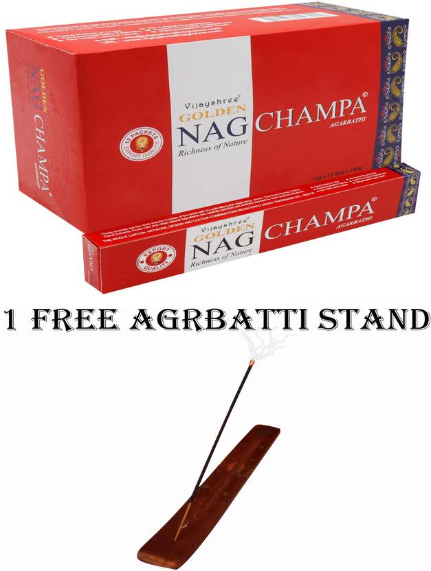 Golden Nag Champa Masala Agarbatti Incense Stick Long Lasting Fragrance Price in India - Buy ...