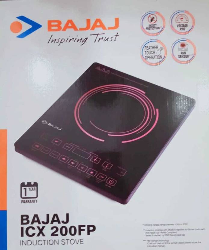 BAJAJ ICX 200 FP (740304) Induction Cooktop - Buy BAJAJ ICX 200 FP ...