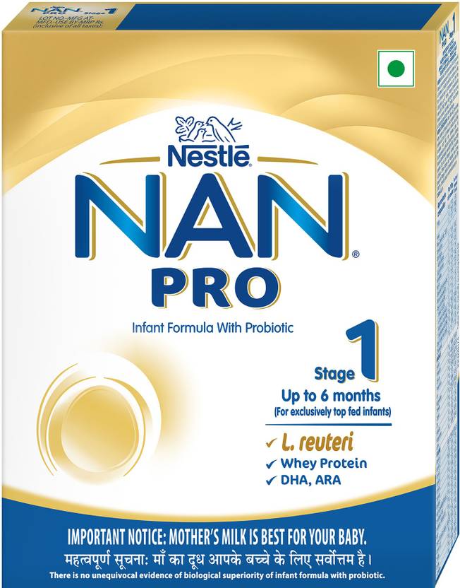 Nestle Nan Pro Infant Formula with Probiotic, Stage 1 Price in India ...