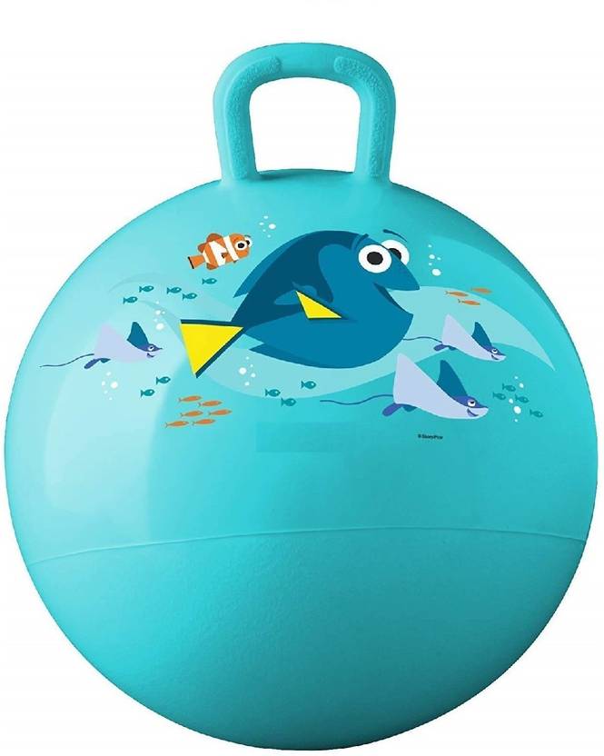 Remang 45 cm Jumping Hopping Inflatable Sit and Bounce Hop Ball for Kid ...