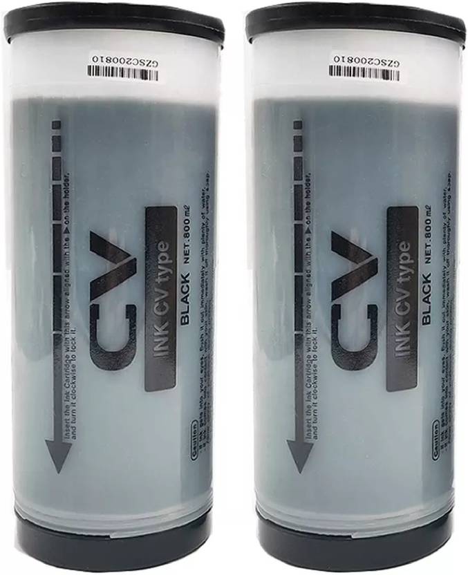 FTC PREMIUM BLACK Ink for RISO CV 3230/3130/3030 Duplicator PACK OF 2 ...
