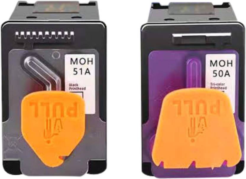 Haline GT52 Tri-color Print Head (M0H50A) for HP Ink Tank Printer Black ...