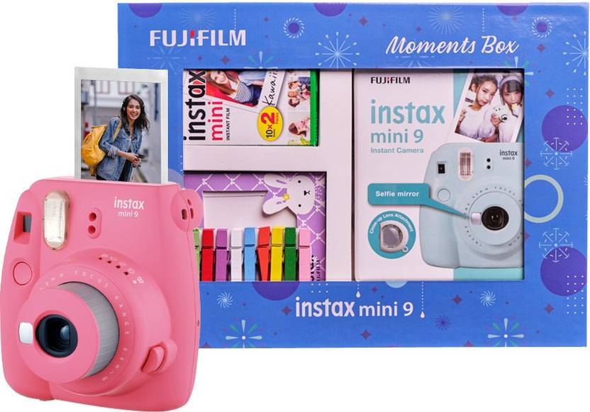 FUJIFILM Instax Mini Series Instax Mini 9 Instant Camera Moments Box ...