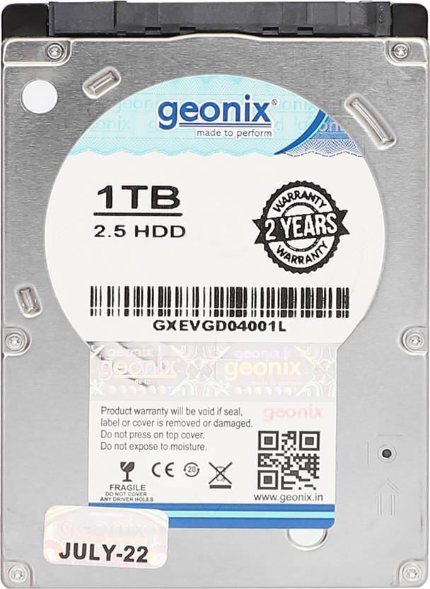 GEONIX 1 1 TB Laptop Internal Hard Disk Drive (HDD) (GX 01TB HDD LAPTOP ...