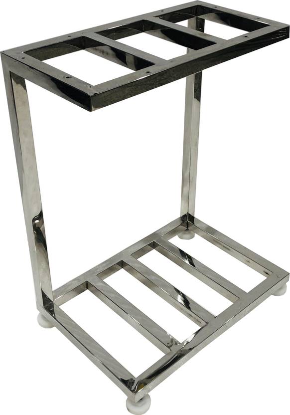 GOYALSON Office Home Topless Stainless Steel Single Inverter Stand ...