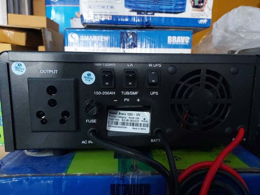 Smarten 1050VA/12v Bravo Pure Sine Wave Inverter Price in India - Buy ...