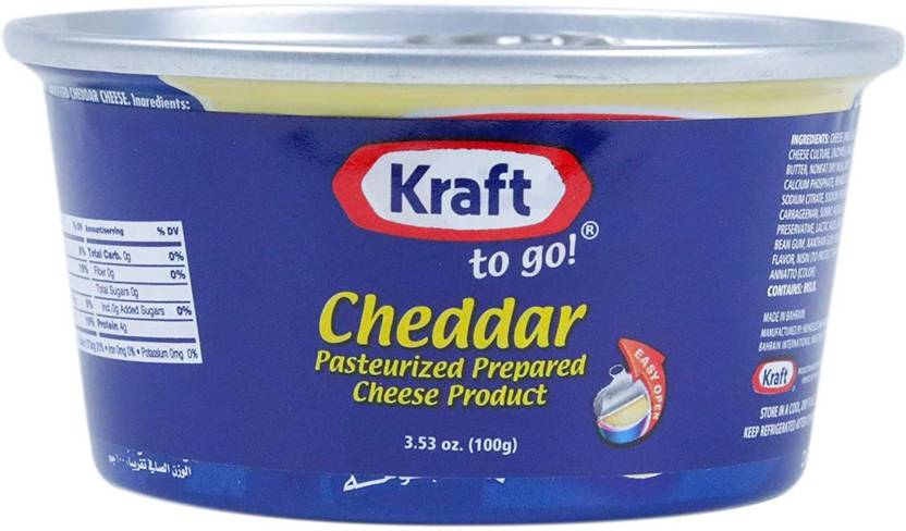 Kraft Processed Cheddar Cheese Tin 100 g Price in India - Buy Kraft ...