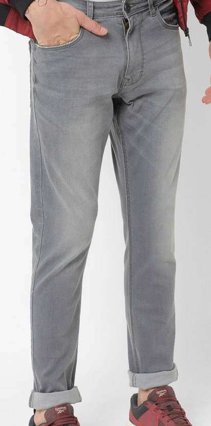 dnmx Regular Men Grey Jeans - Buy dnmx Regular Men Grey Jeans Online at ...