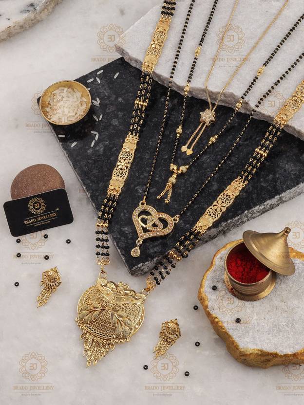 brado jewellery Brass Brass Gold Jewellery Set Price in India - Buy ...