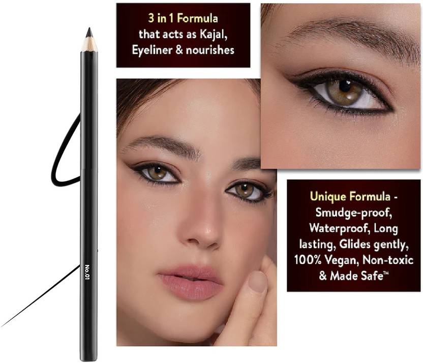 YAWI Long Lasting,Pigmented & Waterproof Kajal,Eyeliner Pencil - Price ...
