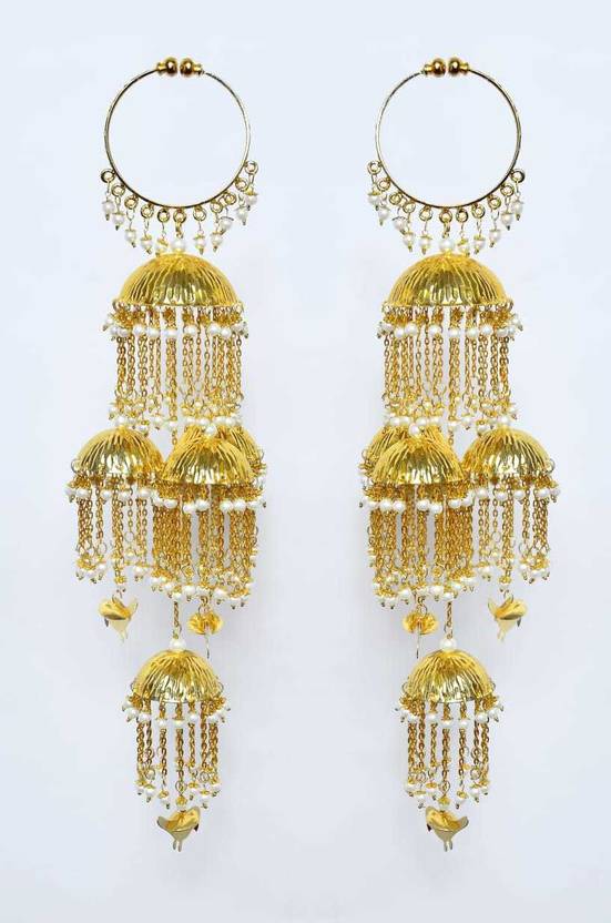 Shiv jewellery Traditional Punjabi Golden Kalere/Kalera for Bridal ...