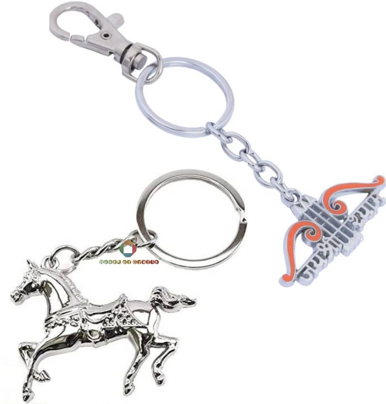 House of Crafts Jai Shree Shyam Keychain for House,Bike,Car Running ...