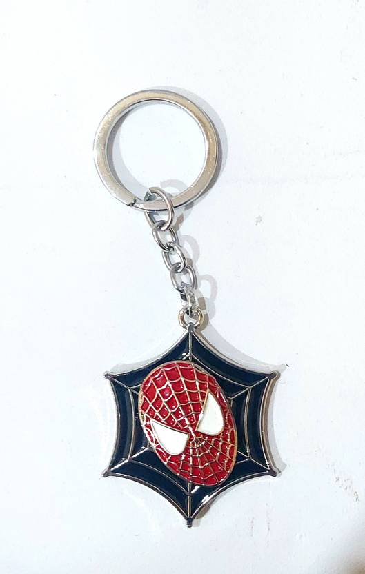 TechBytesRetail KeyWorld Spider Man Premium Keychain for Car Bike Home ...