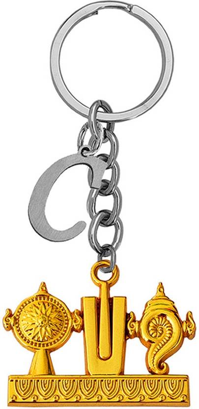 M Men Style Lord Tirupati Balaji Shanku Chakra Namam Initial Letter ...