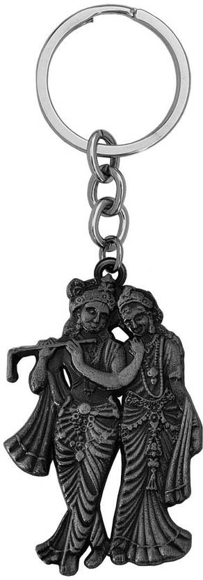 M Men Style Religious Lord Shri Radha Krishna Keychain SKey2022368 Key ...