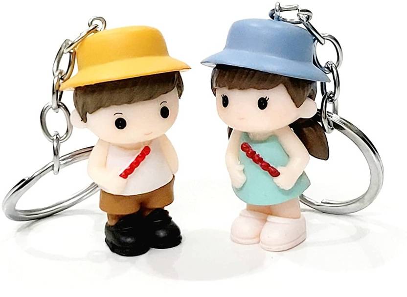 APEROL DESIGN Lovely key ring decorations cute married couple models ...