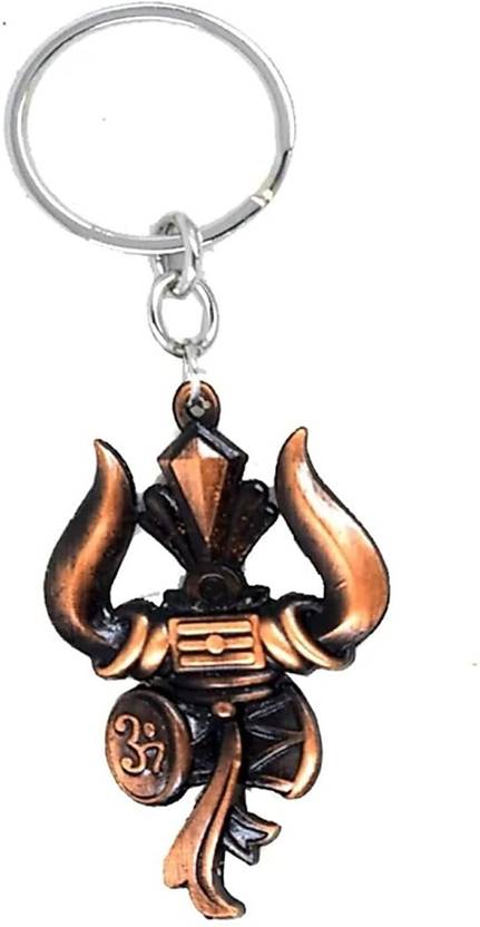 FOXR Trishul Damru Om Tikka Bhagwa Shankar Shiva Bholenath Mahakaal ...