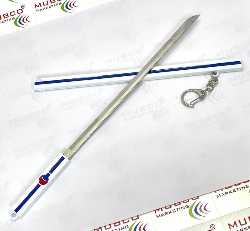 Mubco Naruto Sasuke Uchiha Sword of Kusanagi Keychain | Showpiece Anime ...