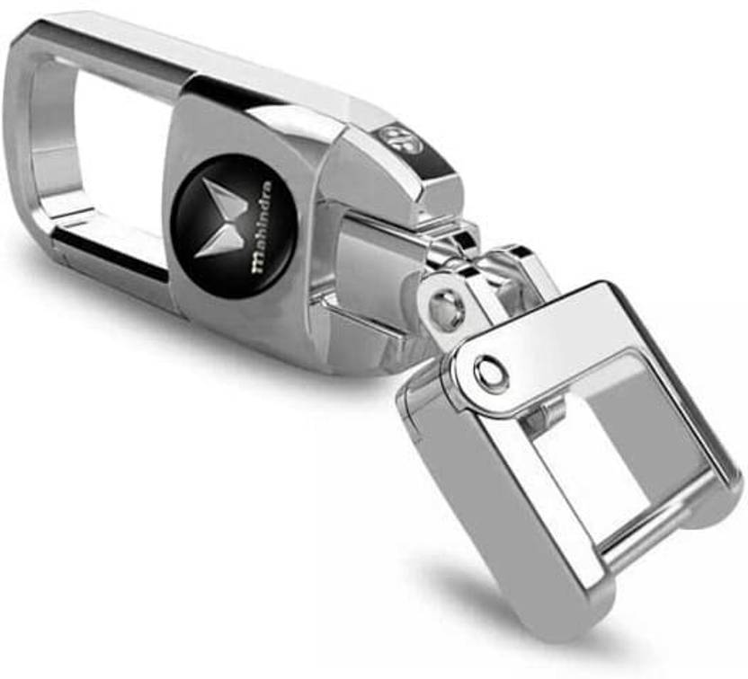 Greenworld Black Fob Key Heavy Duty Keychain for New Mahindra Car Key ...