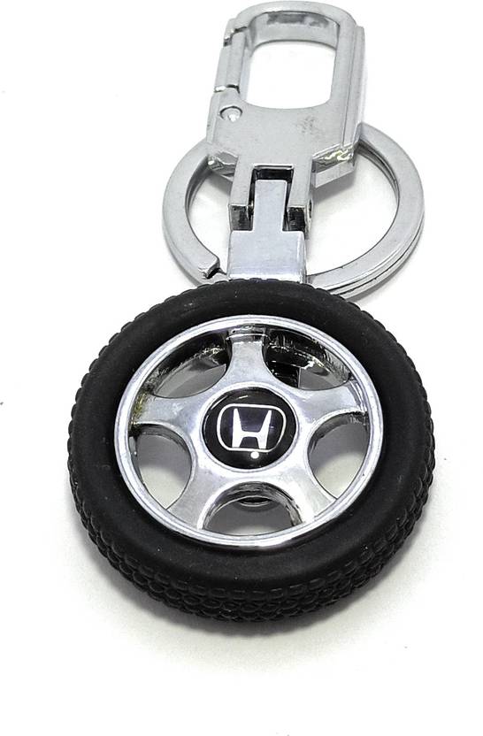 Key Era Honda Car Rotating Tyre Key Chain Price in India - Buy Key Era ...