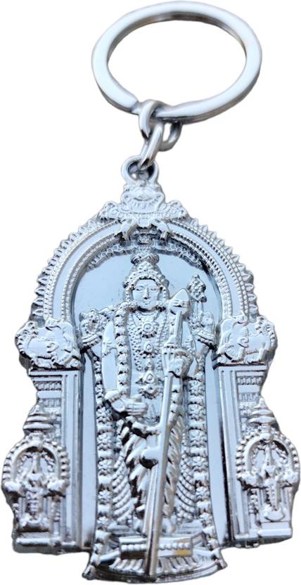 Deethyas Fashion Lord Murugan Statue Shape And Back Side His Vel Silver ...