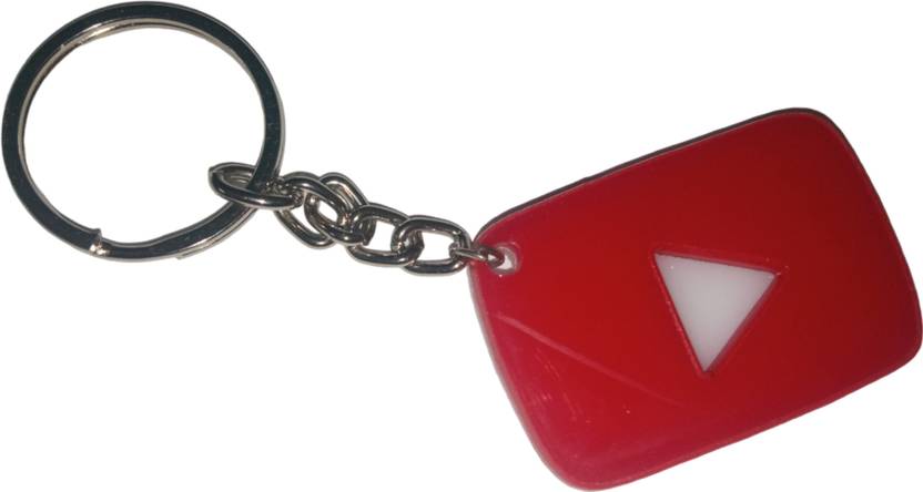 savytronics YouTube Logo For YouTube Lover And Youtuber Key Chain Price ...