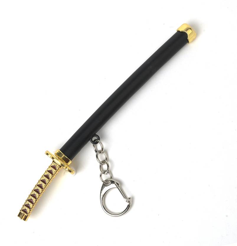 Daiyamondo Demon Slayers Yoriichi Tsugikuni Golden Handle Katana Sword ...