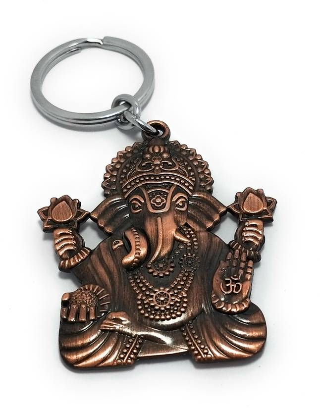 High Choice Lord Ganesh Or Ganesha Or Ganpati Double Sided Metal Key ...