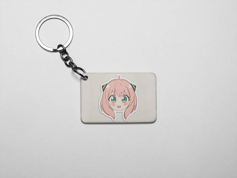FOKAT Anya Forger Spy X Family Anime Keychain For Bike, Scooty, Car ...
