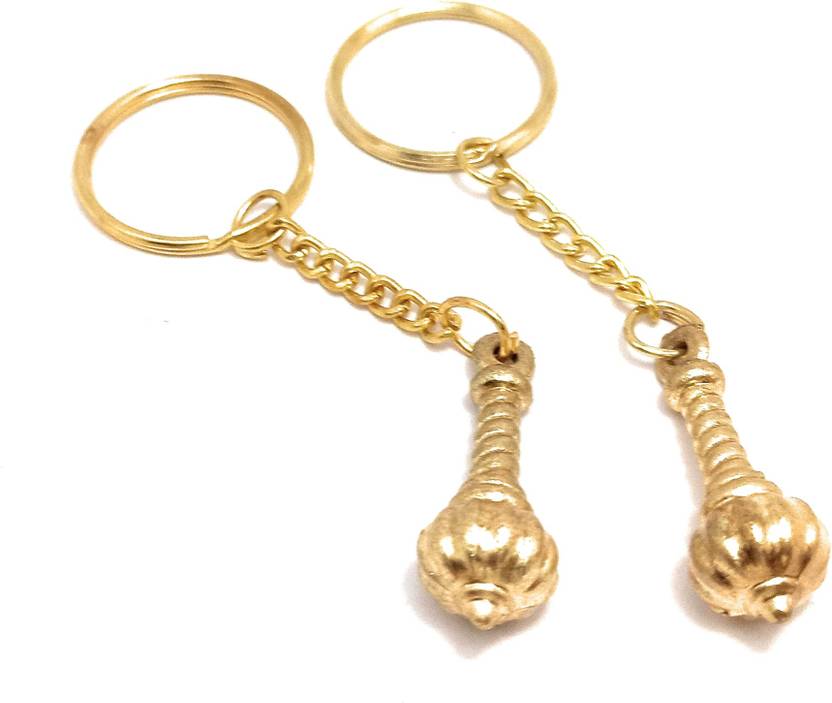 Key Era Hanuman Gada Mini Solid Set Of 2 Key Chain Price in India - Buy ...