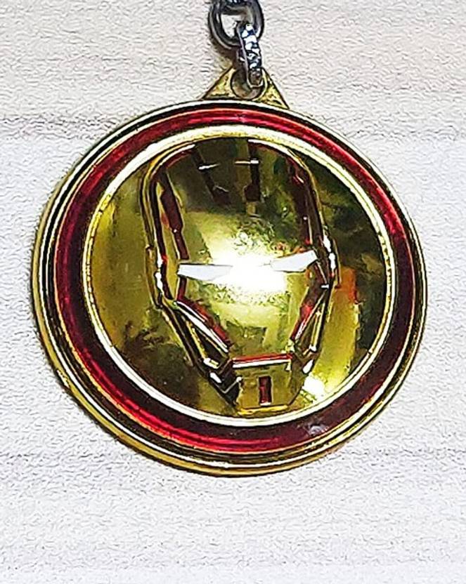 OM CREATIONS WORLD Iron Man Rotating Face Keychain Key Chain Price in India - Buy OM CREATIONS ...