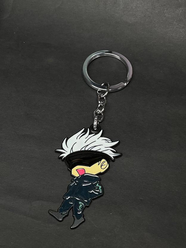 Skycart Gojo Satoru Anime keychain Steel for man and woman Key Chain ...
