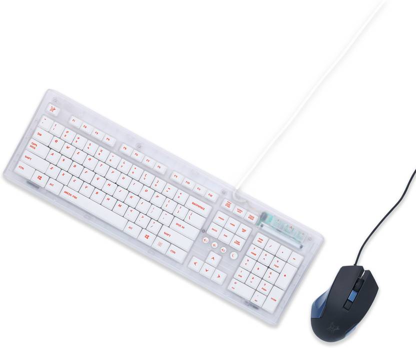 Arctic Fox FAFCOMTRAWW00401E Wired USB Desktop Keyboard - Arctic Fox ...