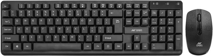 Ant Esports MKWM2023 Mouse & Keyboard Combo Wireless Multi-device ...