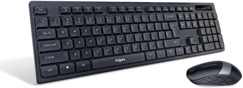 Fingers AeroClicks Combo With Mouse Wireless Multi-device Keyboard ...
