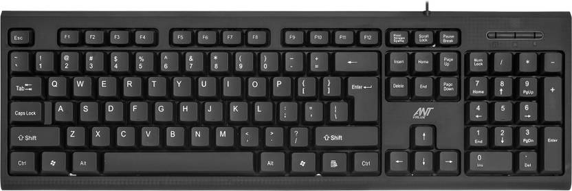Ant Value FKBRI01 Wired USB Multi-device Keyboard - Ant Value ...