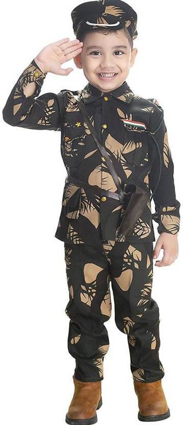 New Fashion ARMY Kids Costume Wear Price in India - Buy New Fashion ...