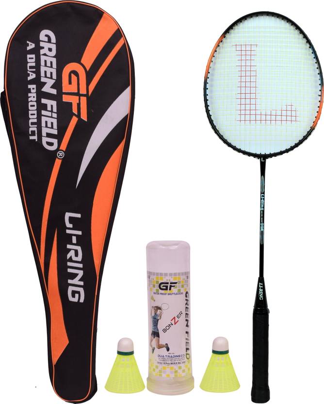 Kimi GF X-90 Single Professional Racket With Plastic Shuttle Cock Box ...