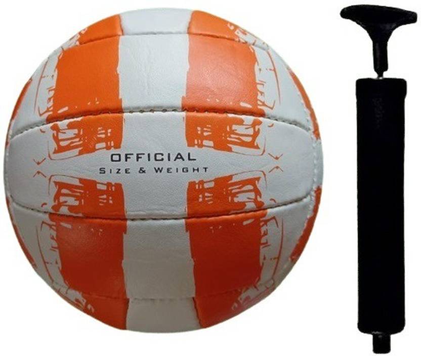 OPSON ORANGE CROSS WORLD VOLLEYBALL with PUMP Volleyball Kit - Buy ...