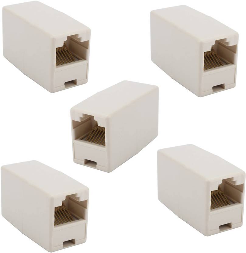 OZAK RJ-45 Network Cable Jointer Female to Female Lan Cable Connector ...