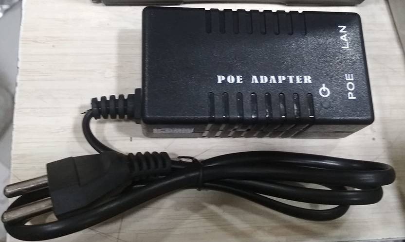 Mak World POE Power Over Ethernet Adaptor 24V 0.7A Lan Adapter Price in ...