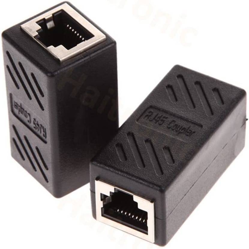Rarun RJ45 Female To Female Ethernet LAN Cable Connector Adapter ...