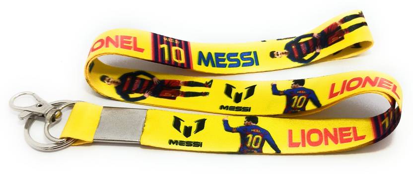 Key Era Lionel Messi Football Player id Card Tag Holder Lanyard Lanyard ...