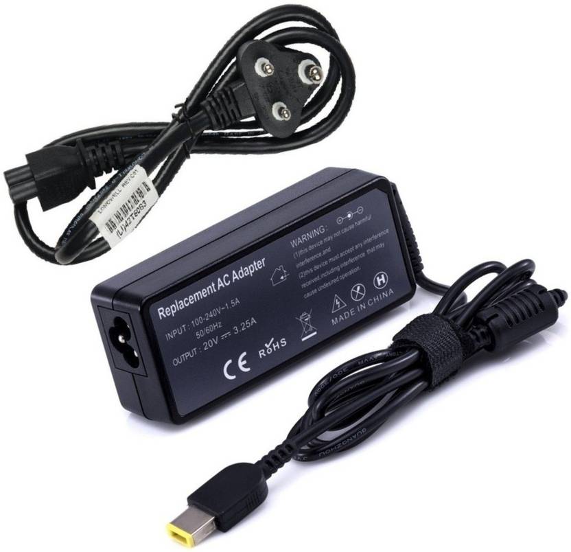 Laplogix 65W 20V 3.25A USB Type Pin Laptop Charger For Lenovo Ideapad ...