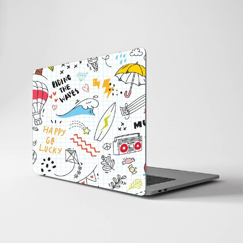 ROCKZWALL Doodle artSelf Adhesive Vinyl Skin for Laptops Upto 15.6 Inch ...