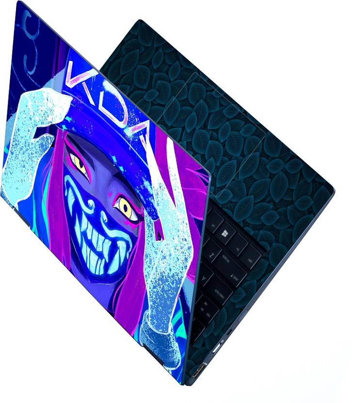 Techfit Full Body Laptop Skin Sticker For 14 to 15.6 inch Laptop - Lady ...