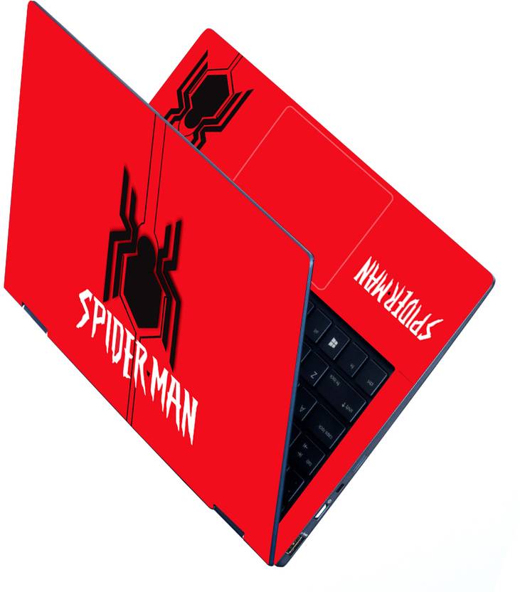 STICKER PRO Full Body Laptop Skin For 14 to 15.6 inch Laptop - Black ...