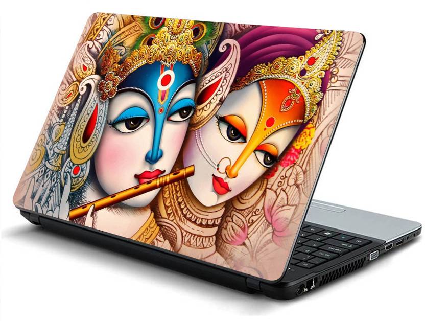 Radha Swami Studio Radha Krishna Laptop Skin | Laptop Skin Cover ...